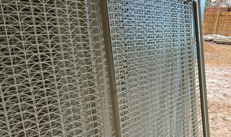 Beautiful Air conditioning grilles with specific air to metal ratio ...